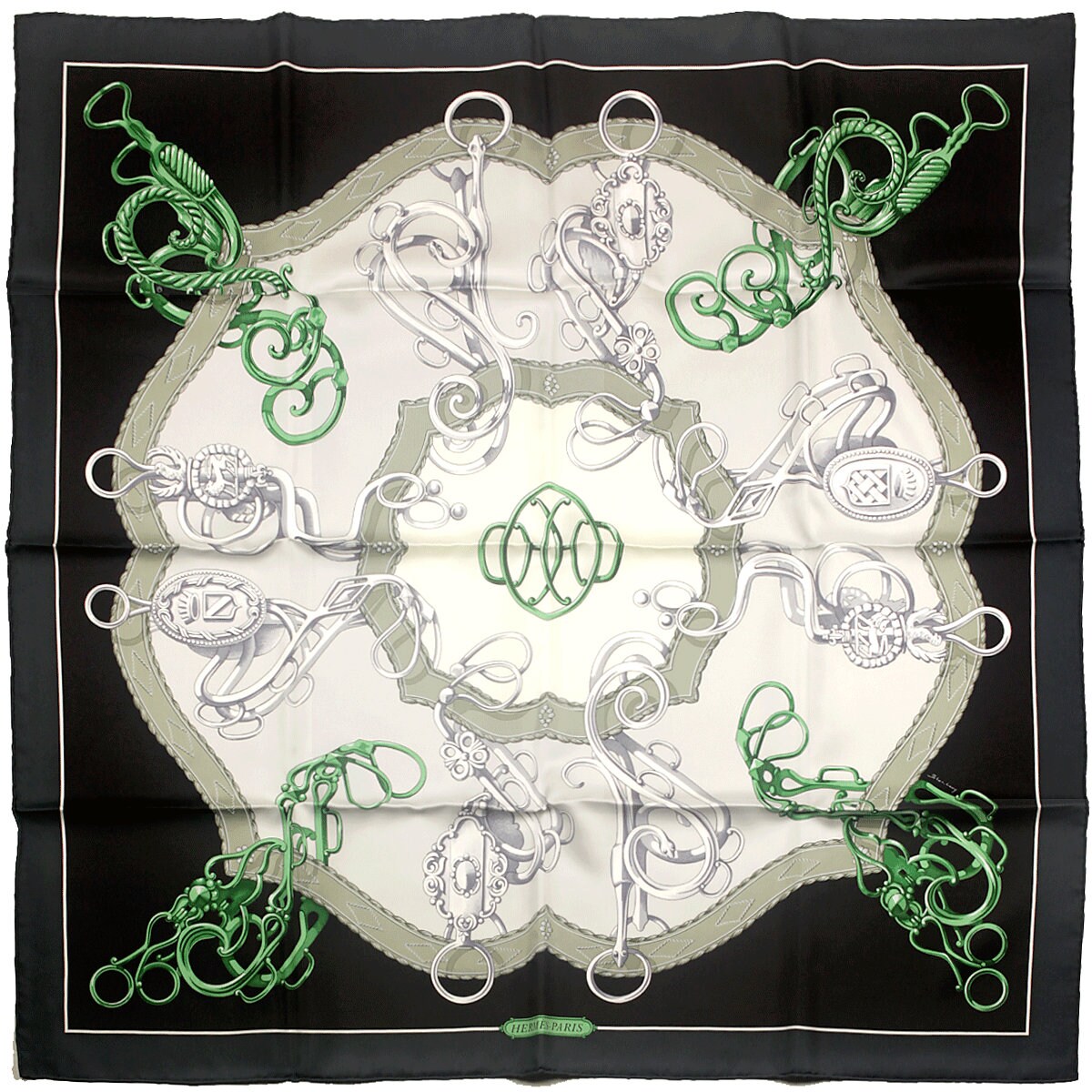 Hermes Scarf "Lift Profile" by Shan Merry 90cm Silk | NWT – Exquisite ...